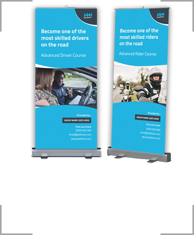 IAM-PULL-UP BANNERS